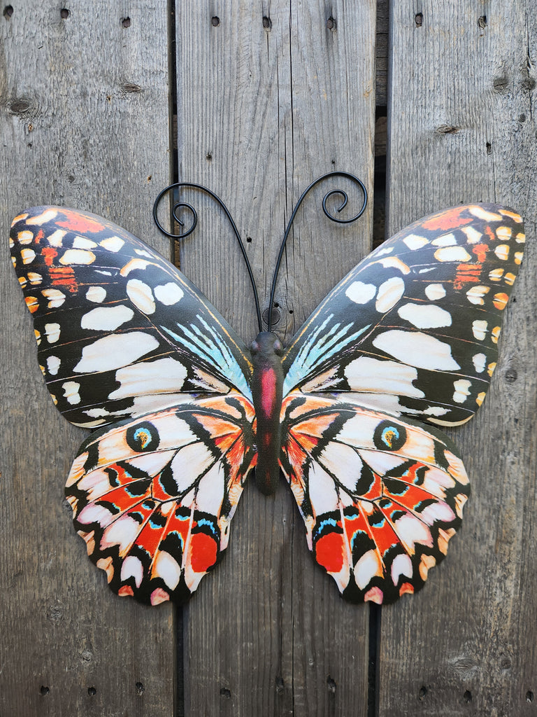 Large Butterfly, Metal Wall Decor, Garden Sculpture, Yard Art, CHOOSE ...
